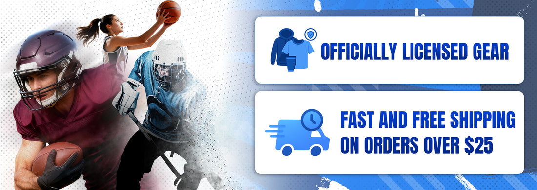 Officially Licensed Sports Apparel and Merchandise - Team Fan Apparel